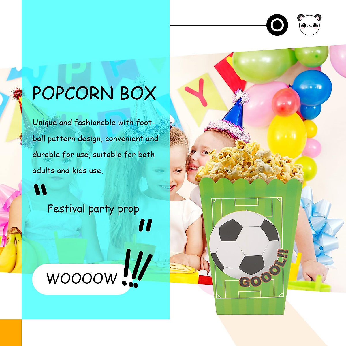 BESTonZON 30pcs Boxes Popcorn food sink bag outdoor popcorn cup foods takeaway container popcorn holders Unclog snack cup dessert cup pop corn holder packing box corn rack