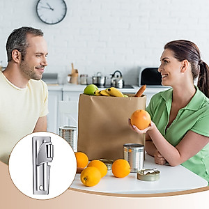 Military Can Openers with Key Ring, 2 Styles Stainless Steel Camping Can Opener Military Can Openers Portable Can Opener for Travel, Camping (12 Pieces)