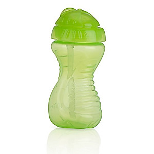 Nuby 1pk Twist N' Sip No Spill Straw Cup - Colors May Vary, One Size (Pack of 1)