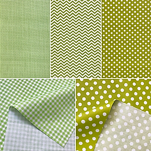 Mililanyo 8pcs 18 x 22inches (46x56cm) Cotton Fabric Cactus Pattern Pre-Cut Quilt Squares Fat Quarters Fabric Bundles for Sewing and Quilting