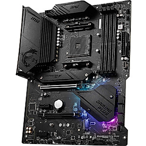 MSI MPG B550 GAMING PLUS Gaming Motherboard (AMD AM4, DDR4, PCIe 4.0, SATA 6Gb/s, M.2, USB 3.2 Gen 2, HDMI/DP, ATX)