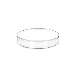 12PK Plastic Petri Dishes with Lids - 2.9" Diameter, 0.5" Depth - Molded in Polypropylene - Reusable, Autoclavable - Translucent - Eisco Labs