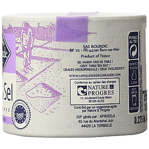 The French Farm Fleur de Sel de Guerande - French finest sea salt Le Paludier 4.4 oz