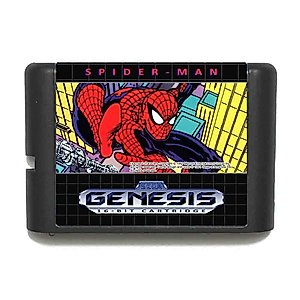 Spire Spider Man 16 bit MD Game Card For Sega Mega Drive For Genesis (NTSC-J)