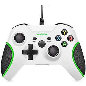 Yousang Wired Xbox One Controller with Vibration Feedback ＆ Upgraded Joystick Controller Replacement for Xbox One Game Controller for Xbox One Series and PC