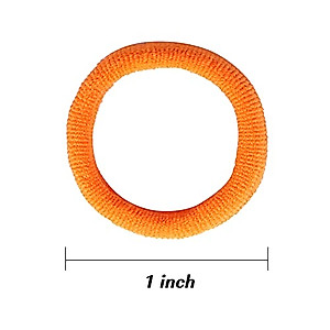 Isbasa 300pcs Baby Hair Ties, Toddler Hair Accessories Elastic Hair, Bands Soft Scrunchies for Toddlers Infants, Small Rubber Bands for Kids Baby Girls (30 Colors)