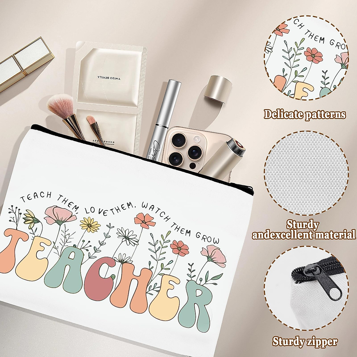 EOEFJW Teacher Appreciation Gifts for Women In Bulk,Cool Thank You Teacher Must Have Gift,First Day of School Teachers Supplies from Students,Back to School End of Year Gift,Valentine Christmas Gifts