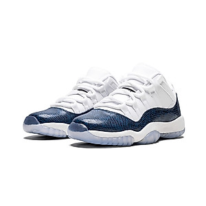 Jordan Youth Air 11 Retro Low LE GS CD6847 102 Blue Snakeskin - Size 6Y