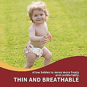 Capable Newborn Diapers Size 1, 120 Count, Triple Leak-Proof Baby Diapers, Hypoallergenic Disposable Diapers with Wetness Indicator, Extra-Absorbent, Light and Snug