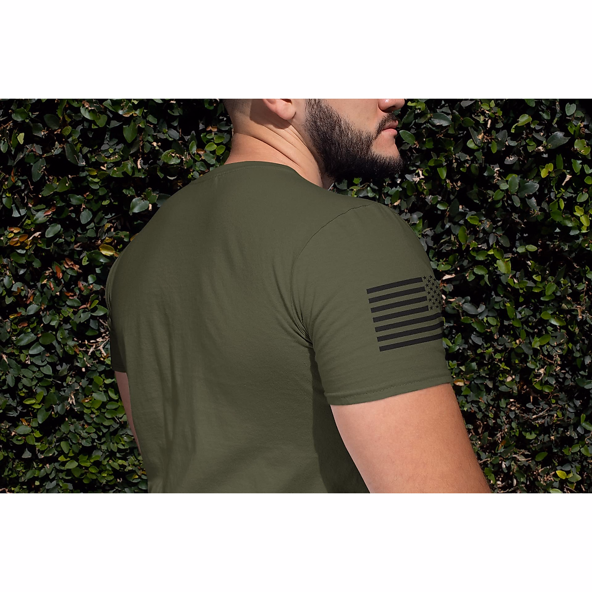 Mens Patriotic Tshirt Freedom of Speech is A Musk Minimalist Stripes Elon Graphic Short Sleeve T-Shirt Graphic Tee-Military-XXL