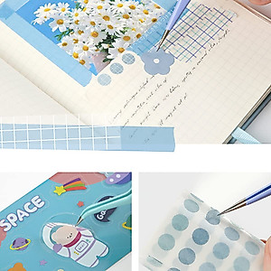 ARFUKA Tweezers Eyelash Extension Tweezers Set Stainless Steel Straight and Curved Tip Tweezers for Nail Art Sticker, Eyelash Extensions, Craft, Jewelry Pack of 6