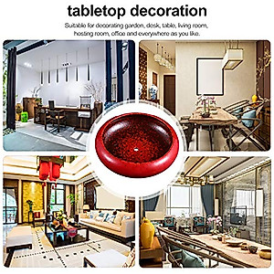 Funny Flower Pots Succulent Planters 1PC Retro Large Round Succulent Planter Pots Hydroponic Ceramic Vessel with Hole Bonsai Planter Bowl Plant Container Succulent Planter Bonsai Planter