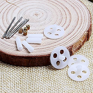 Acxico 24Pcs RC Quadcopter Drone Spare Parts Motor Gear & Main Gears Set for Syma X5 X5C X5SC