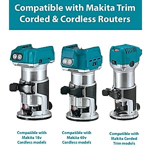 ToolCurve Guide Rail Adapter Compatible with Makita Router - Made in USA