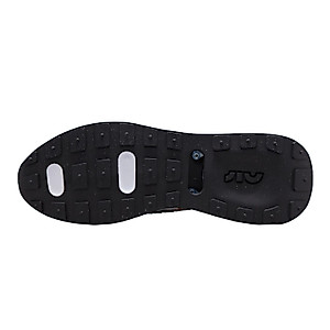 Nike mens Air Max Flyknit Racer Shoes, Multi-color/Black-racer Blue, 11