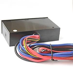 eoocvt 5.25 inch Multi-Function USB 3.0 Hub CF TF M2 SD MS Card Reader CD-ROM Front Panel Media Dashboard SATA eSATA Audio Headphone Mic Computer Peripherals