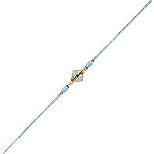 ARTISENIA Fancy Designer Rakhi Rakhi for Brother Raksha Bandhan Rakhi Bracelet for Bhaiya