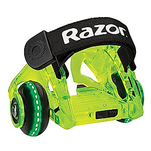 Razor Jetts DLX Heel Wheels - Neon Green - FFP