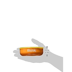 Thinkbaby Low Rise BPA Free Baby Bowl (Orange)