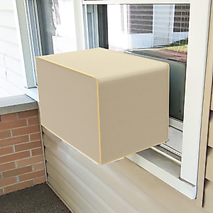 LBG Products Winter Air Conditioner Covers for U-Shaped 8000/10000/12000 BTU Window Air Conditioner Unit Outdoor,Heavy Duty Window AC Cover for Outside