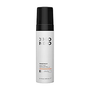 XMONDO Hair Wavetech Wave Foam - Vegan Formula with Pro-Vitamin B5 and Anti-Frizz Nutrients to Fight Static, Control Frizz, and Enhance Your Wavy Hair, 6.7 Fl Oz 1-Pack