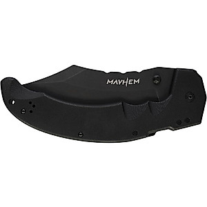 Cold Steel Blackout Mayhem Limited Edition Pocket Knife 6" Clip Point CPM...