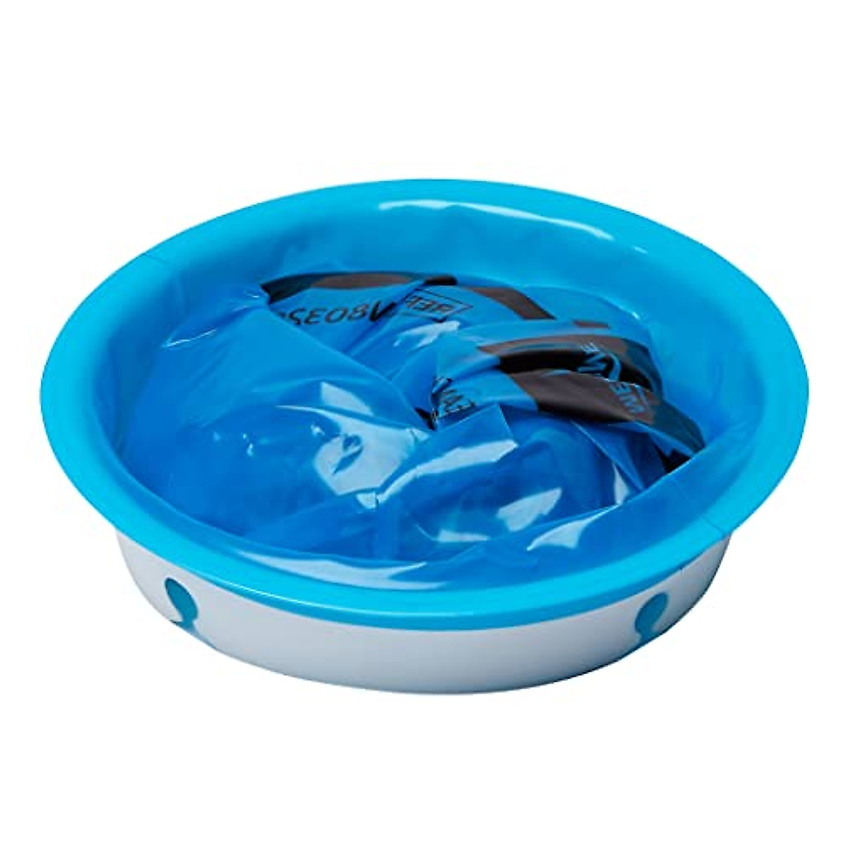 Medline Blue Emesis Bags, Vomit Bags, Motion Sickness Bags, Disposable, Graduated Markings, Urgent Cares, Cars, Boats, Planes, 24 Pack