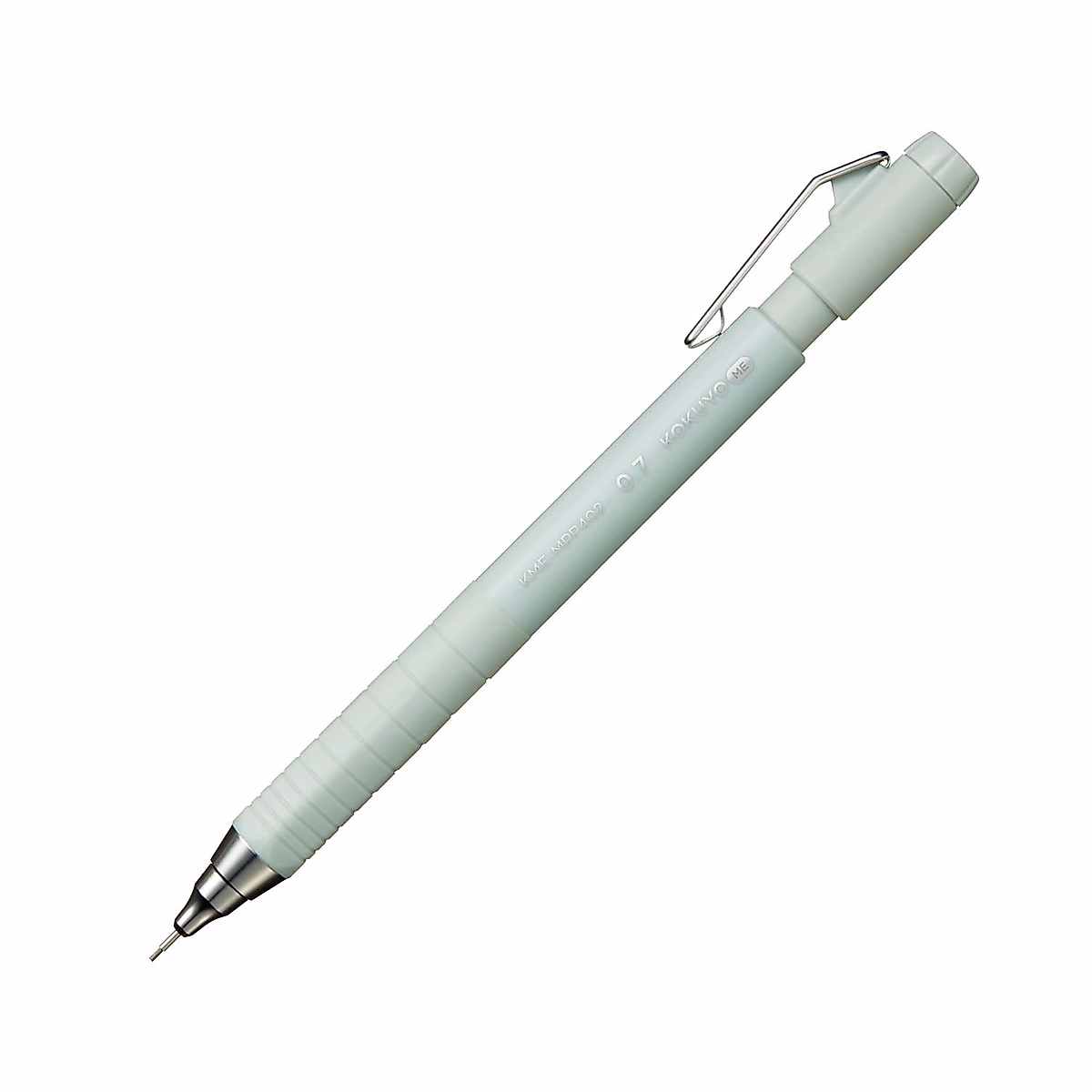 KOKUYO Me Mechanical Pencil with Erasers, Sharp Pencil, 0.7 mm, Fragile Mint, Japan Import (KME-MPP402LG-1P)