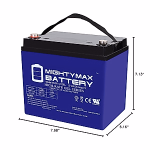 Mighty Max Battery 12V 35AH GEL Battery for GENERAC OD4575