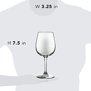 Libbey 8552 Vina Wine Taster Glasses, 12.75-ounce, Set of 12