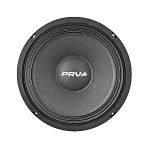 PRV AUDIO 8MR500-NDY-4 V2 Neodymium 8" Mid Range 4 ohm Pro Audio Speaker 500 Watts Program Power (Single)