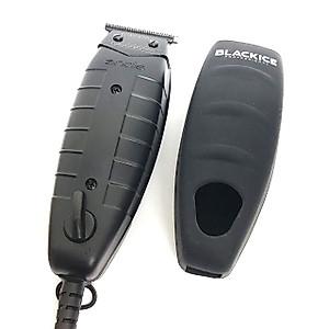 Black Ice Professional Barber Silicone Cool Grip Cover for Andis T-Outliner, Blackout, and Outliner II Trimmer