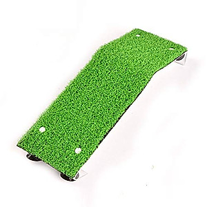 Saim Turtle Basking Platform Artificial Plastic Grass Pier Tortoise Ramp Reptile Tank Ladder Resting Terrace