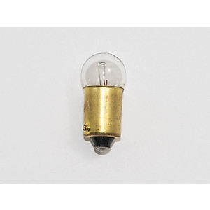 CEC Industries #53 Bulbs, 14.4 V, 1.728 W, BA9s Base, G-3.5 shape (Box of 10)