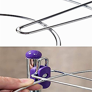 NEIDE Kitchenware Rack Pot Lid Holder Spoon Rest Pan Cover Knife Shelf C Board Drying Stand Rack Organizer-Wave Pan Pot Cover Spoon Lid Shell Rack Stand Holder Home Kitchen Utensils Pot Lid