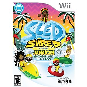 Sled Shred featuring the Jamaican Bobsled Team - Nintendo Wii