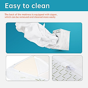 BestMassage 10 in Gel Memory Foam Mattress Mattresses for Cool Sleep & Pressure Relief,Medium Firm Mattresses CertiPUR-US Certified/Bed-in-a-Box,King