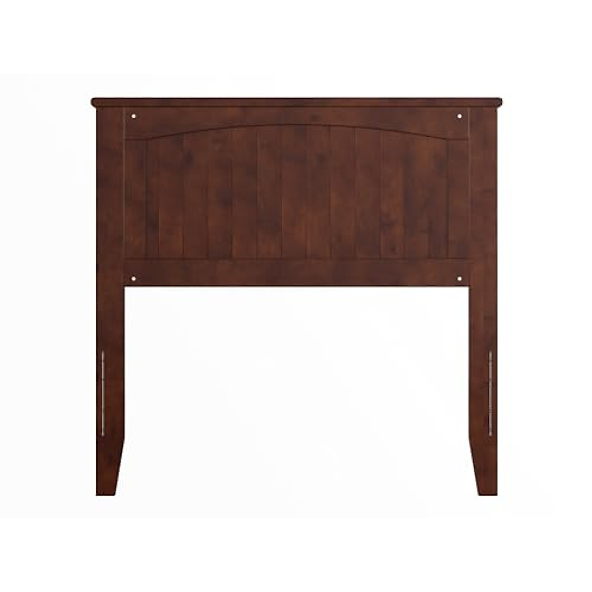 AFI Nantucket Twin Solid Wood Panel Headboard in Walnut