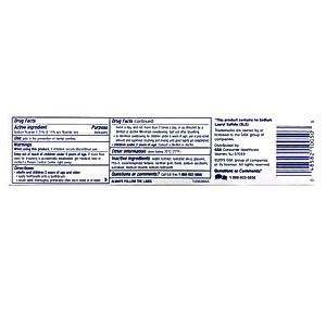 biotène Gentle Formula Fluoride Toothpaste, Fresh Mint 4.3 oz ( Pack of 3), (PPAX1366750)