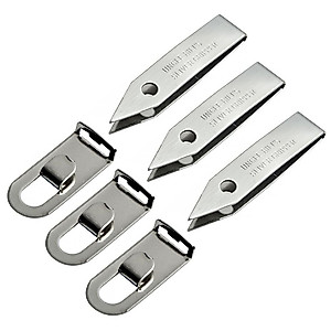 3 Pk Uncle Bill's Sliver Gripper Precision Key Chain Tweezers
