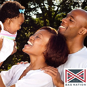 Diaper Bag Backpack and Stroller Organizer Black Bundle