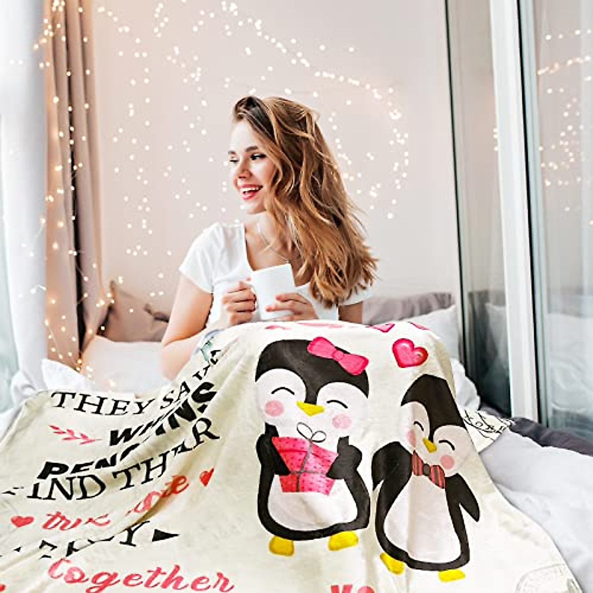 Eslygoily to My Girlfriend Gifts for Girlfriend Best Gift Ideas for Girlfriend Birthday Gifts for Girlfriend for Girlfriend Romantic Decoration Gift for Girlfriend Throw Blankets 50x60 inch