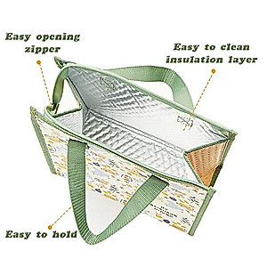 Studio Ghibli Bento Box - My Neighbor Totoro - KURASHI - Set of 16oz Japanese Lunch Box (Totoro Kurashi 2pieces Bento, Non-Woven Fabric Bag)