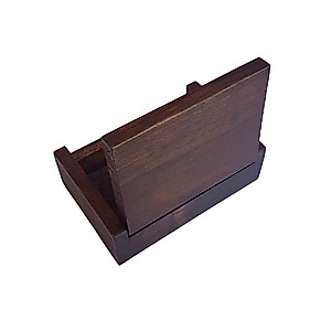 Wooden Box Bamboo With Elephant Nickle Keepsake Jewelry Trinket Box Storage Organizer Trinket Storage Keepsake Jewelry