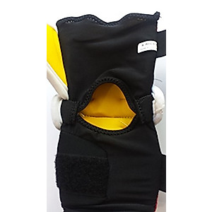 STX Lacrosse Impact Arm Guard, Red, Small