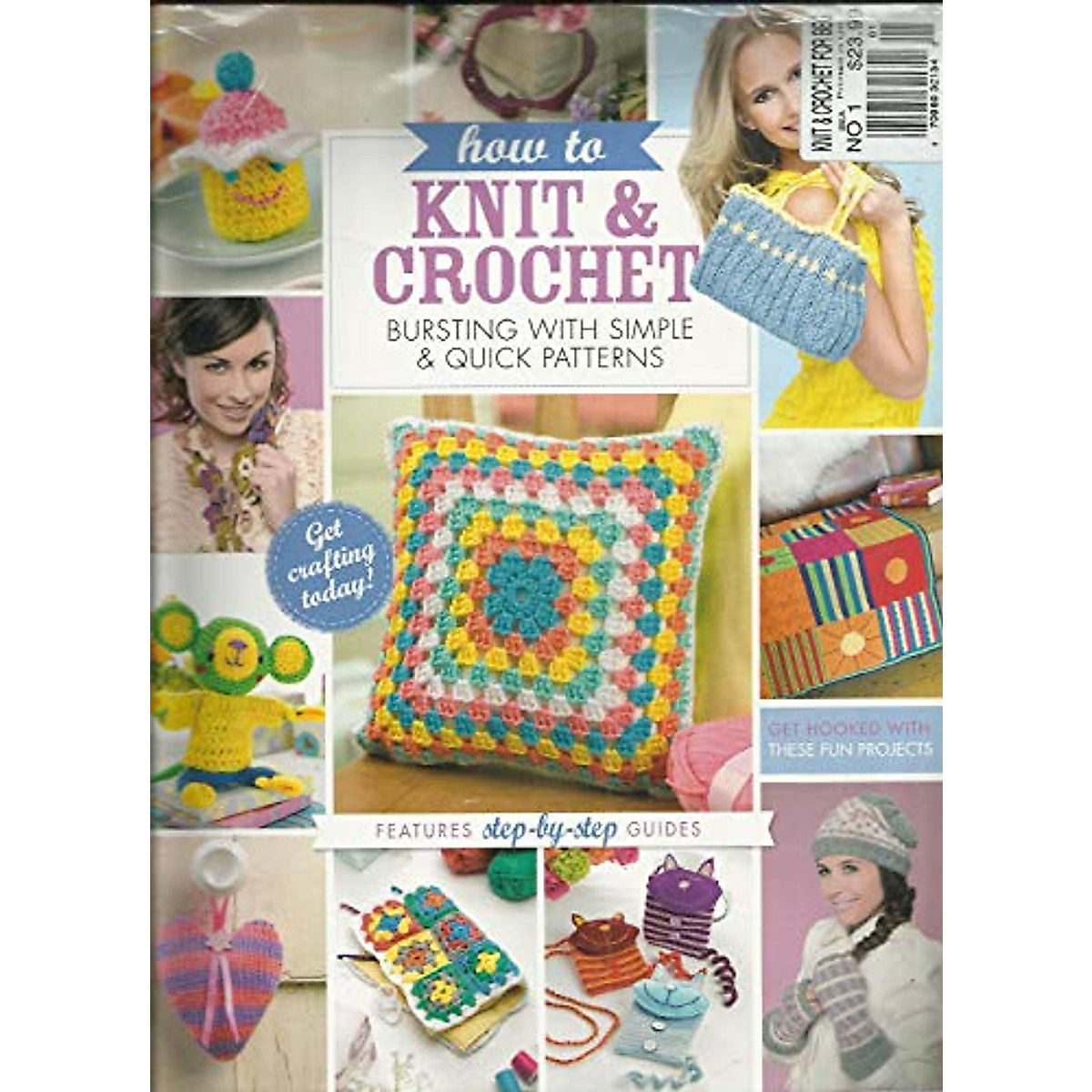 HOW TO KNIT & CROCHET BURSTING WITH SIMPLE & QUICK PATTERNS, FREE GIFT MISSING