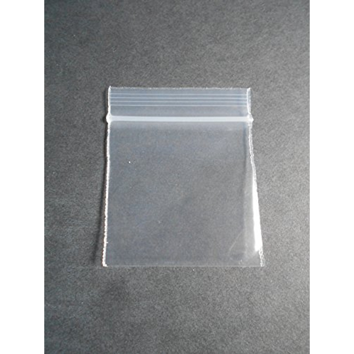 Mini Poly Bags (1.5"x1.5") Small Plastic Baggies, Thick 2mil, Colorful Rave Party Pouches (1515) Tiny Ziplock Dime Bag (500, Clear)