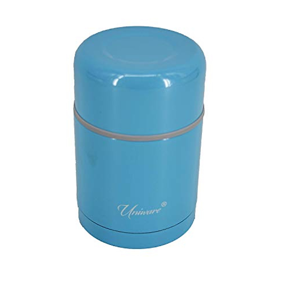 2466BL Uniware Double Wall Vacuum Sealed Container (600 mL) (Blue)