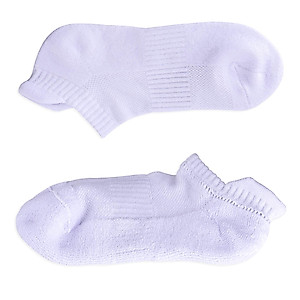 IDEGG 8 Pairs Ankle Performance Athletic Running Socks Low Cut Sports Tab Socks for Women and Men