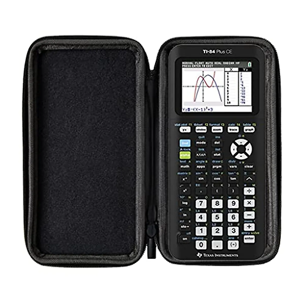 WYNGS Protective Case for Texas Instruments TI-84 Plus CE Graphing Calculator in Light Gray